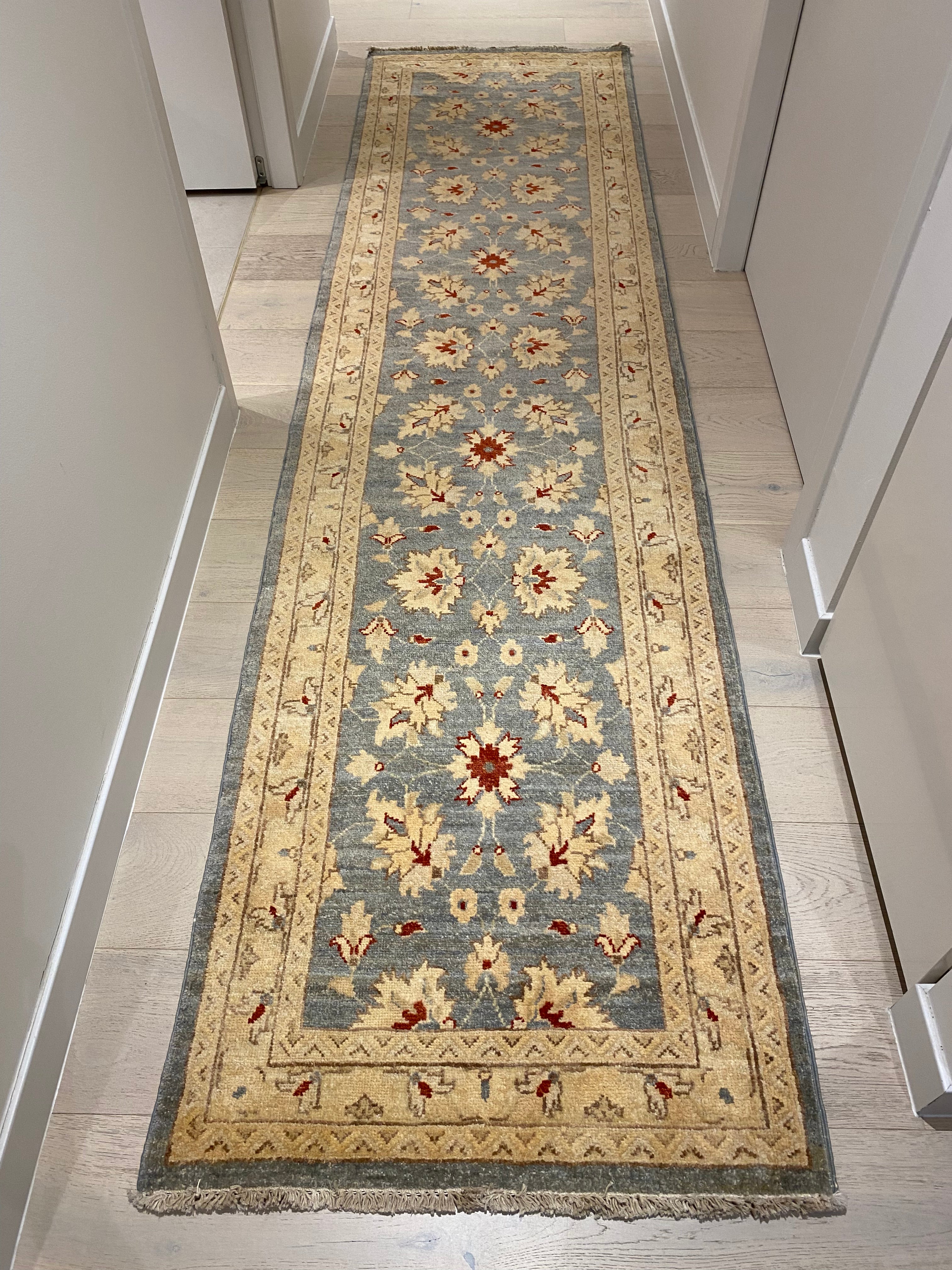 Chobi Vegi Dye Runner (550-1071) 303x76cm – Rugs Online Rugs
